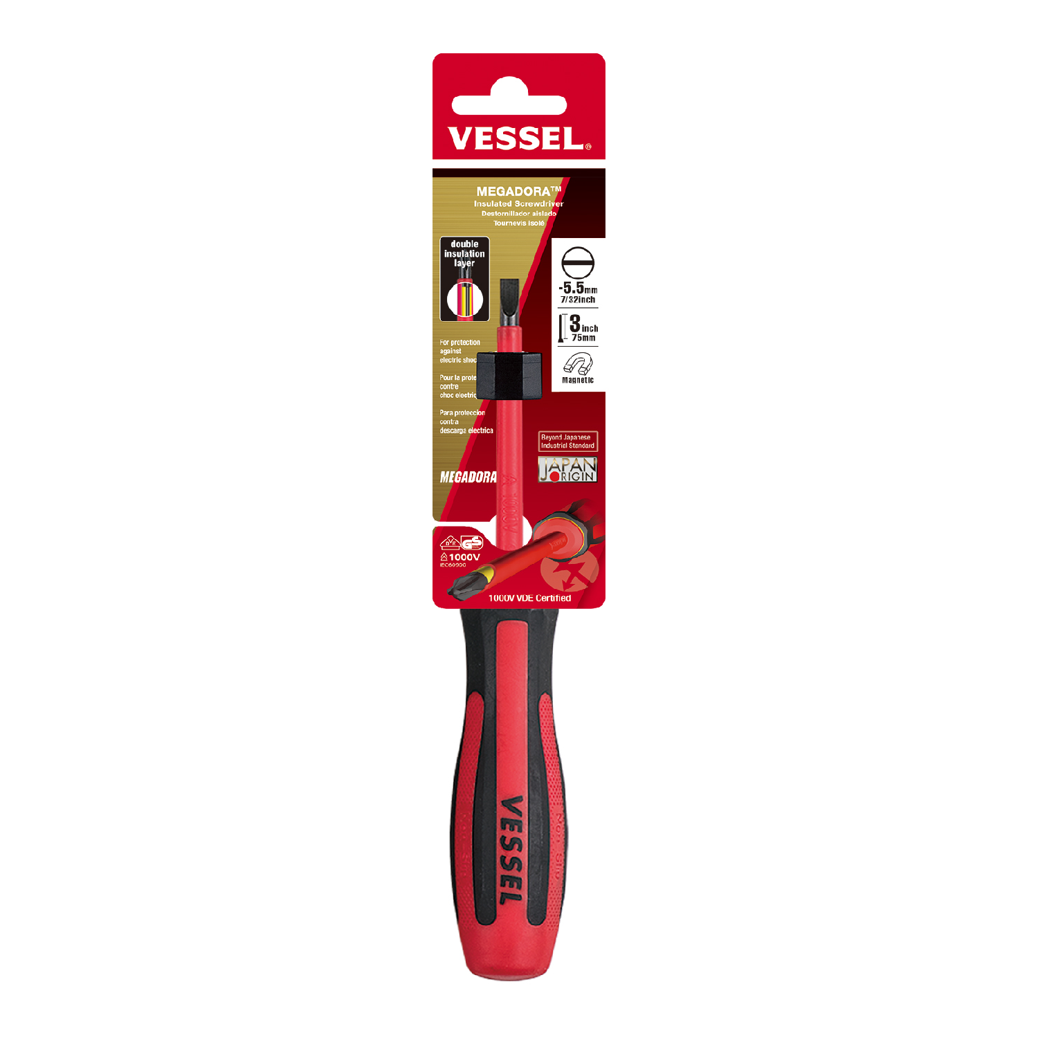 Screwdrivers | PRODUCTS INFORMATION | VESSEL TOOLS U.S.A., INC
